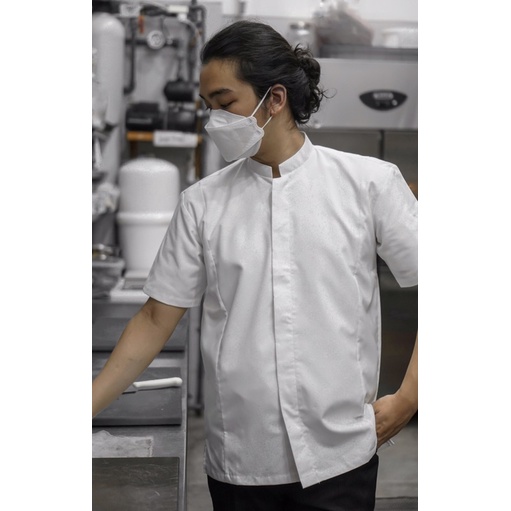"Batavia" Style Chef Jacket/Unisex Kitchen Uniform/Chef Jacket Script ...