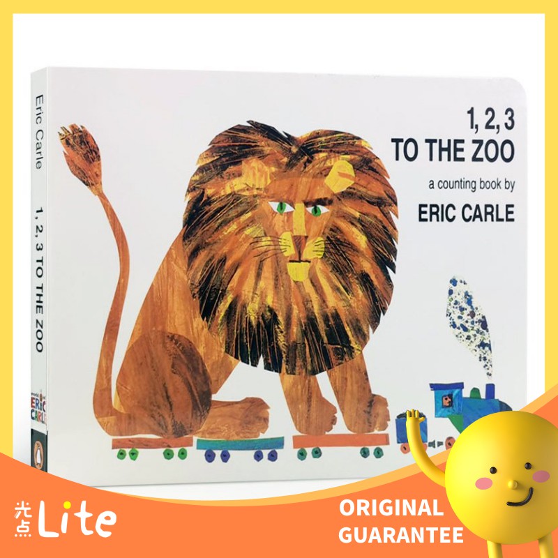 1, 2, 3 to the Zoo : A Counting Book By Eric Carle (Board Book ...