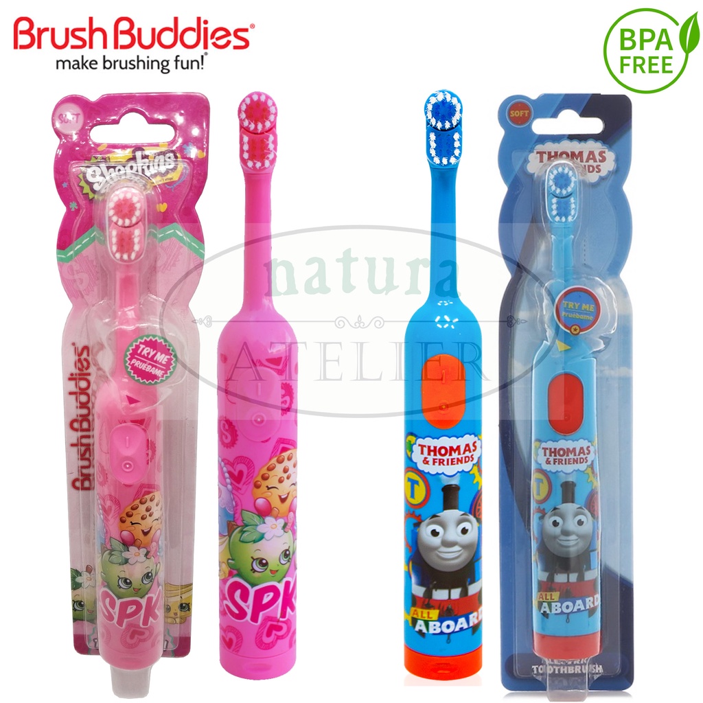 Brush Buddies, Thomas & Friends / Shopkins Kids Electric Toothbrush ...