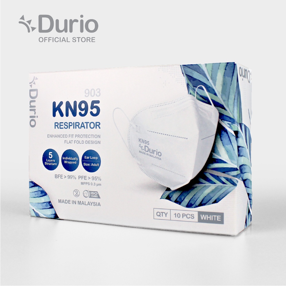 Durio Authorised Reseller Durio 903 KN95 Respirator Attachable Nose ...