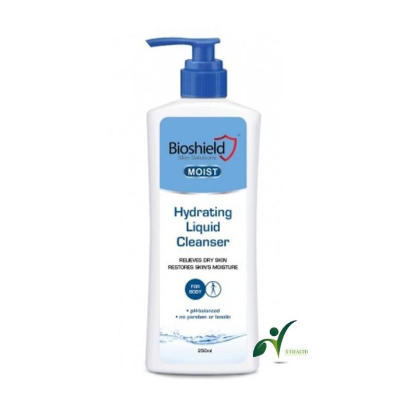 Bioshield Moist Hydrating Liquid Cleanser 250ml w sample | Shopee Malaysia