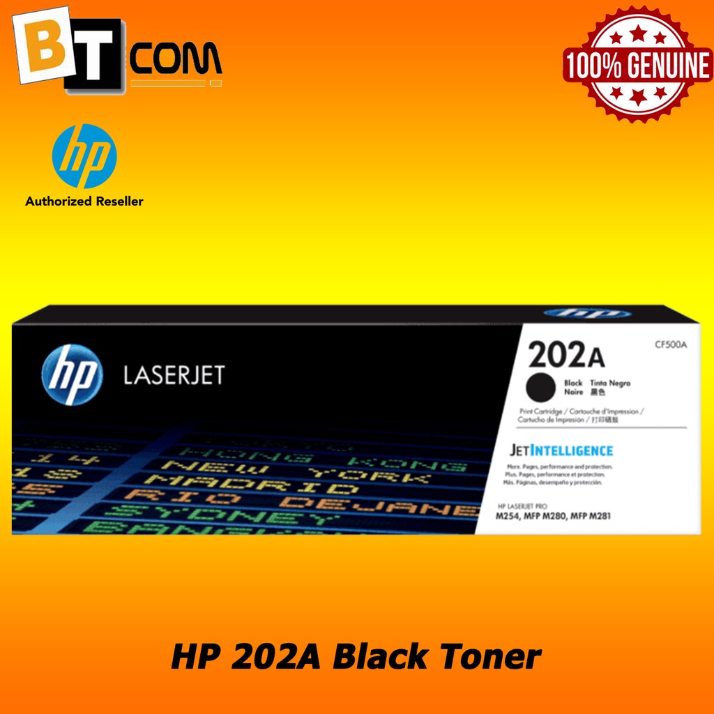 HP 202A Original LaserJet Toner Cartridge CF500A, CF501A, CF502A ...