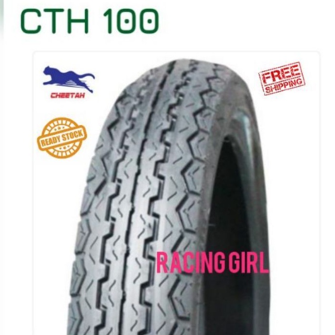 Tayar motor 250x17 - CHEETAH Tube Type TYRE CTH100 / TAYAR TT100 bunga ...