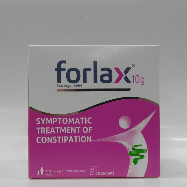 Forlax 10g Macrogol 4000 20 Sachets | Shopee Malaysia