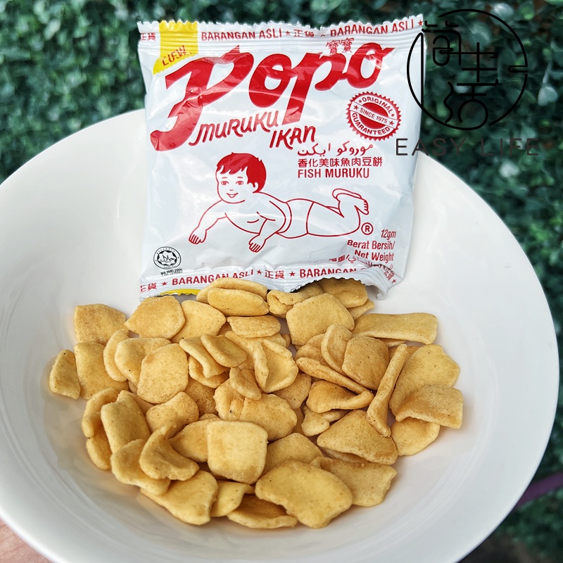 Popo muruku ikan/muruku perisa pedas manis 12g nett Popo muruku fish ...