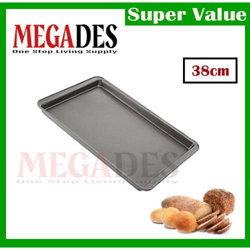 Non-Stick Rectangular Baking Tray 38cm 1pc | Shopee Malaysia