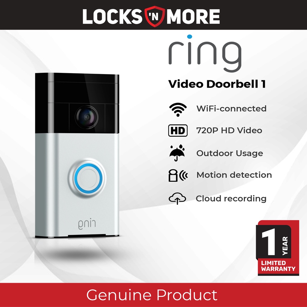 Ring Wireless Video Doorbell (2020) | Shopee Malaysia