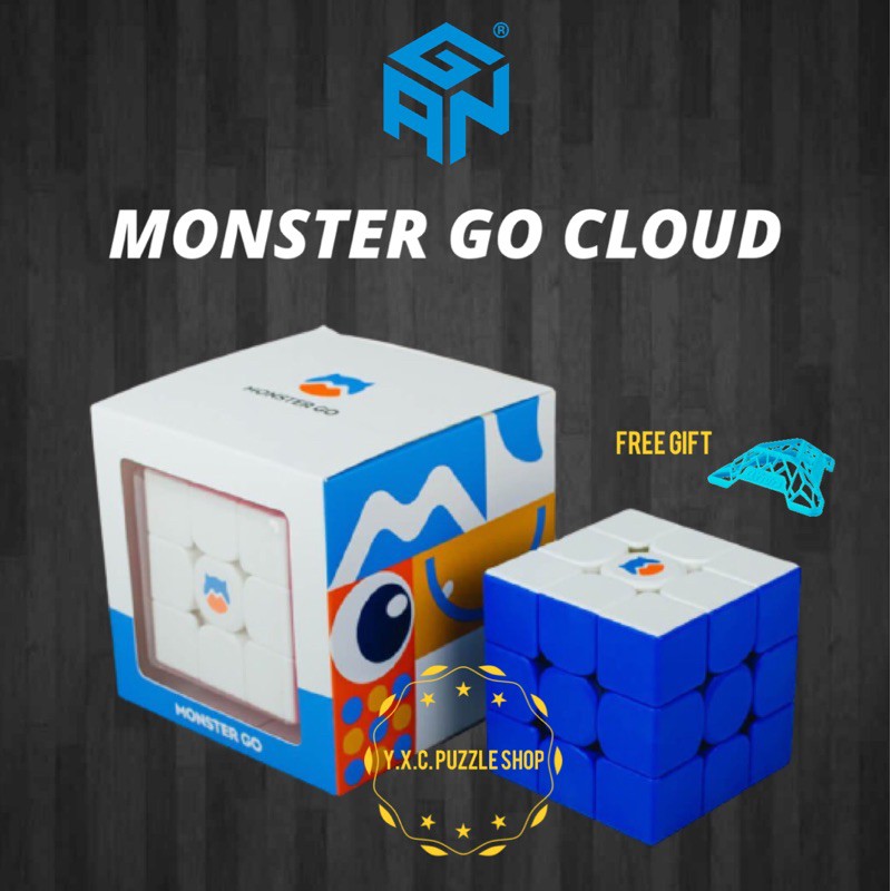 【Ready Stock】Gan Monster Go Cloud 3x3 Rubik cube Rubiks cube | Shopee ...