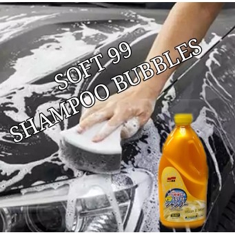 Soft99 / Soft 99 JAPAN Creamy Bubbles Strong Penetration Car Shampoo Wash and Wax (Yellow) 2000 ...