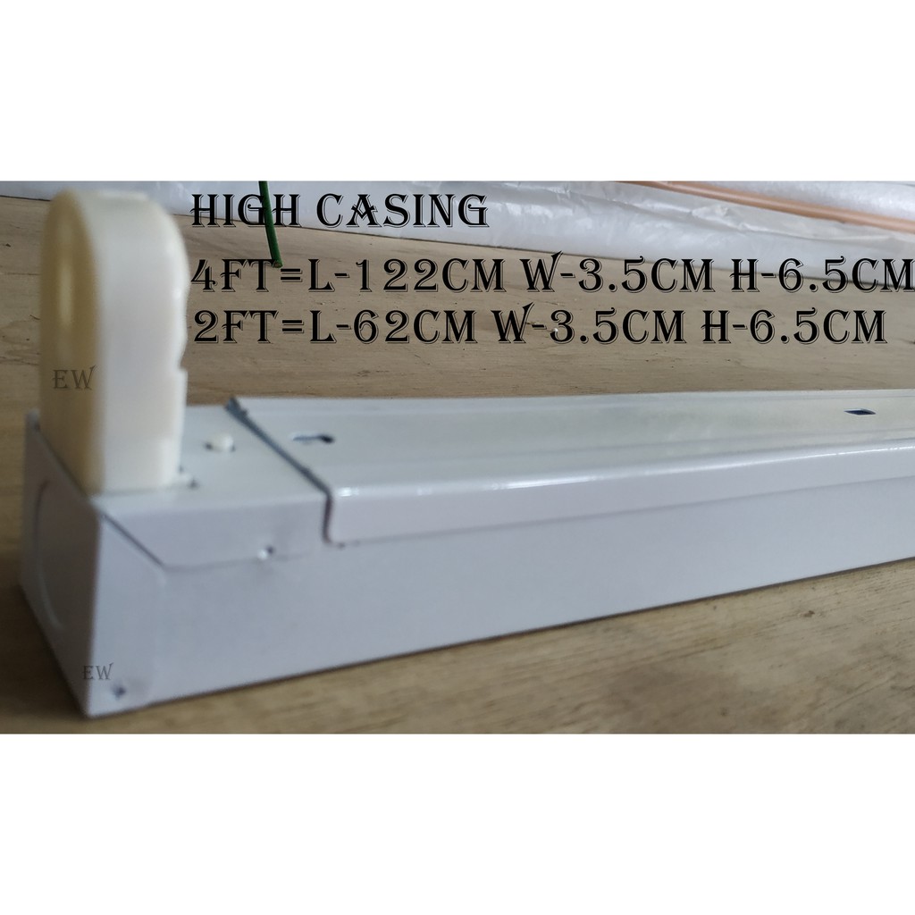 T8 LED Tube Single Casing 2 Feet / 4 Feet | Shopee Malaysia