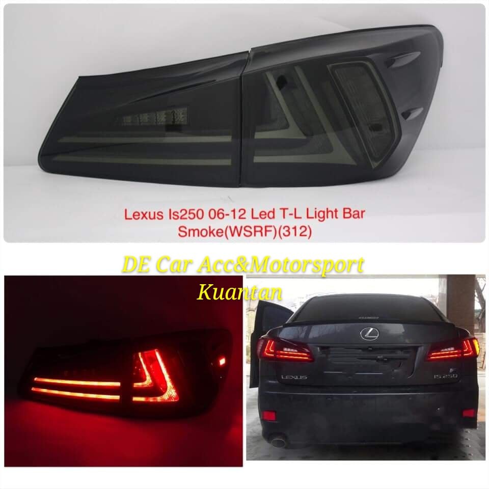 Lexus IS250 06-12 LED Tail Lamp Light Bar With Signal Light Running(1 ...