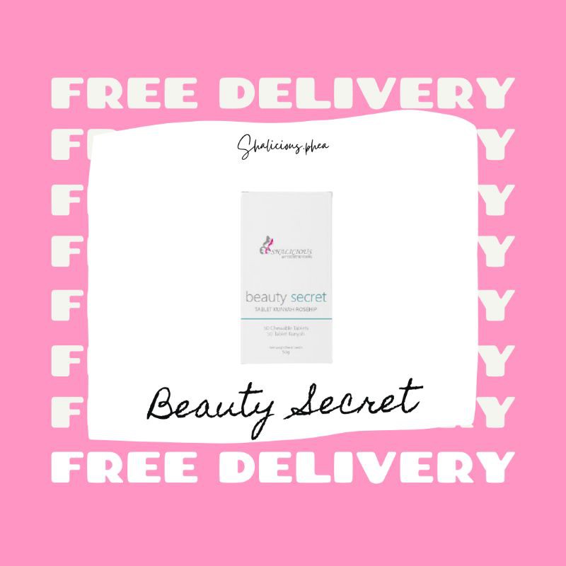 💥ORIGINAL💥 BEAUTY SECRET SHALICIOUS 50 TABLETS.. | Shopee Malaysia