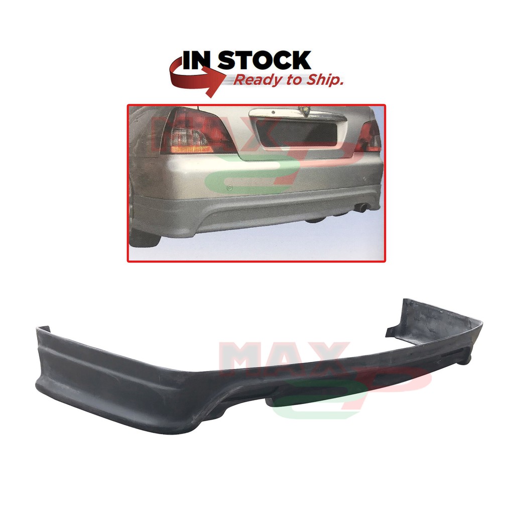 Proton Waja (2000-2011) SRS Rear Back Bumper Skirt Skirting Lower Lip ...