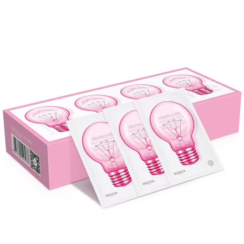 1PC Light Bulb Same Essence Light Bulb Facial Mask Whitening Facial ...