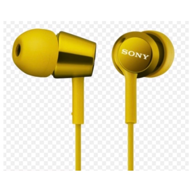 SONY MDR-EX150 STEREO HEADPHONES | YELLOW GOLD | 5Hz - 24000Hz | L ...