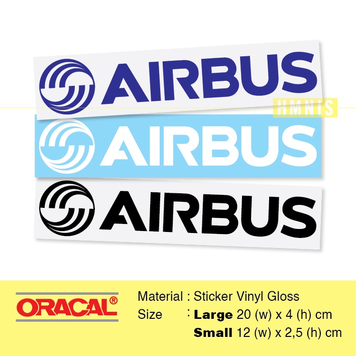 Airbus Sticker, AIRBUS Logo Sticker, AIRBUS Aviation Sticker, AIRBUS ...