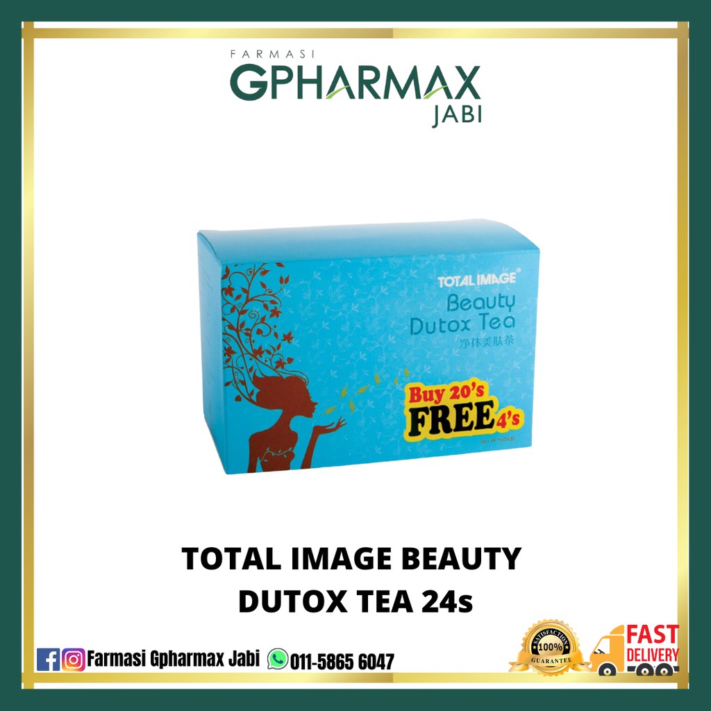 TOTAL IMAGE BEAUTY DUTOX TEA 24s | Shopee Malaysia
