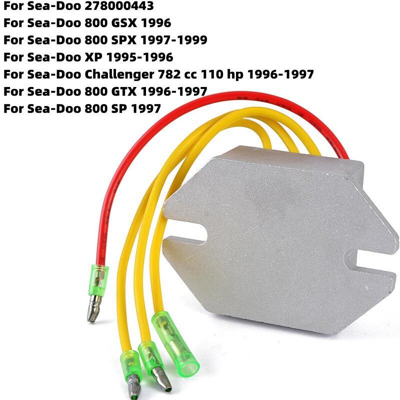 Voltage Regulator Rectifier For Sea-Doo SeaDoo 800 GTX SPX GSX SP ...