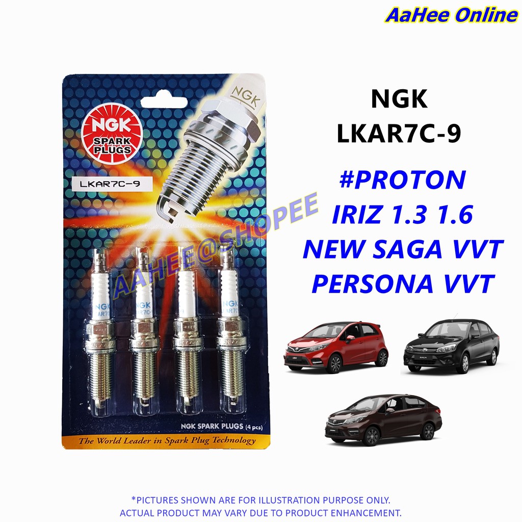 Spark Plug for Proton IRIZ New Persona Saga VVT 2016~ Original NGK LKAR7C-9 | Shopee Malaysia