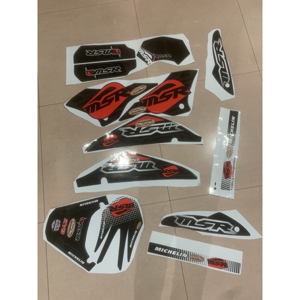 NIMOTA Ranger X 150 X150 Scrambler bike Sticker body Stiker - Stripe ...