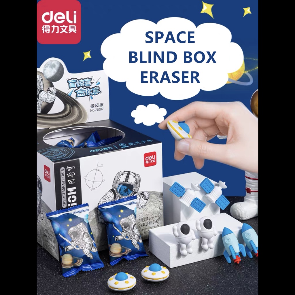 Blind Box Space Theme High Quality Eraser - Kid Eraser Cute Design ...