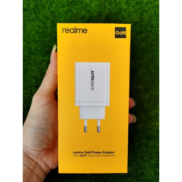Realme GaN Technology Power Charger 65W SuperDart Fast Charge With PD ...