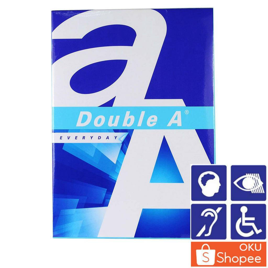 Double A Everyday A4 Paper 70gsm 500s | Shopee Malaysia