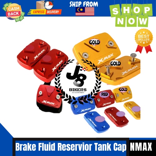 YAMAHA XMAX 250 Front Brake Fluid Reservior Tank Cap Cover | Shopee ...
