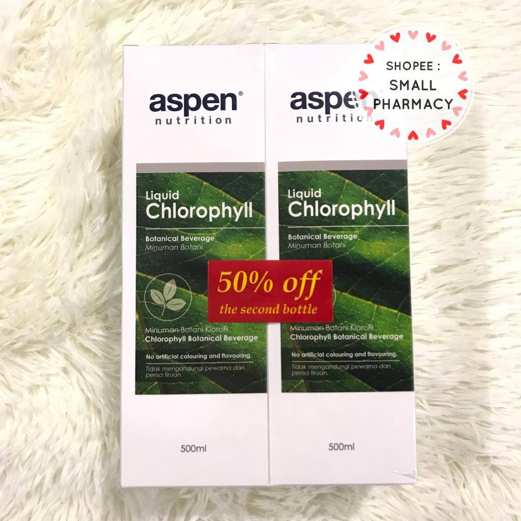 Aspen Liquid Chlorophyll (Twin Pack 500ml x 2) 400073 | Shopee Malaysia