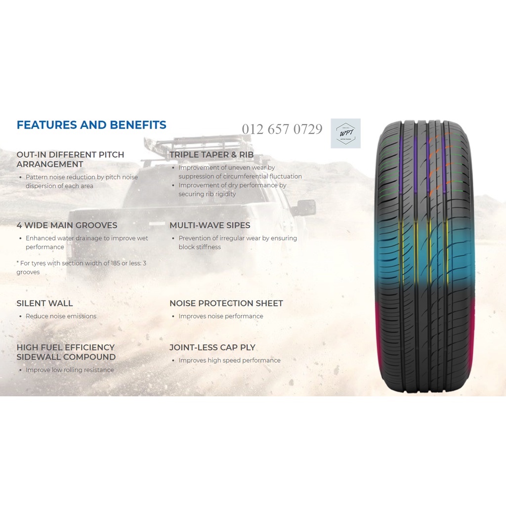 TOYO PROXES CR1 WPT 175/65R14 185/60R14 175/65R15 185/60R15 195/55R15 195/60R16 195/65R15 205 ...