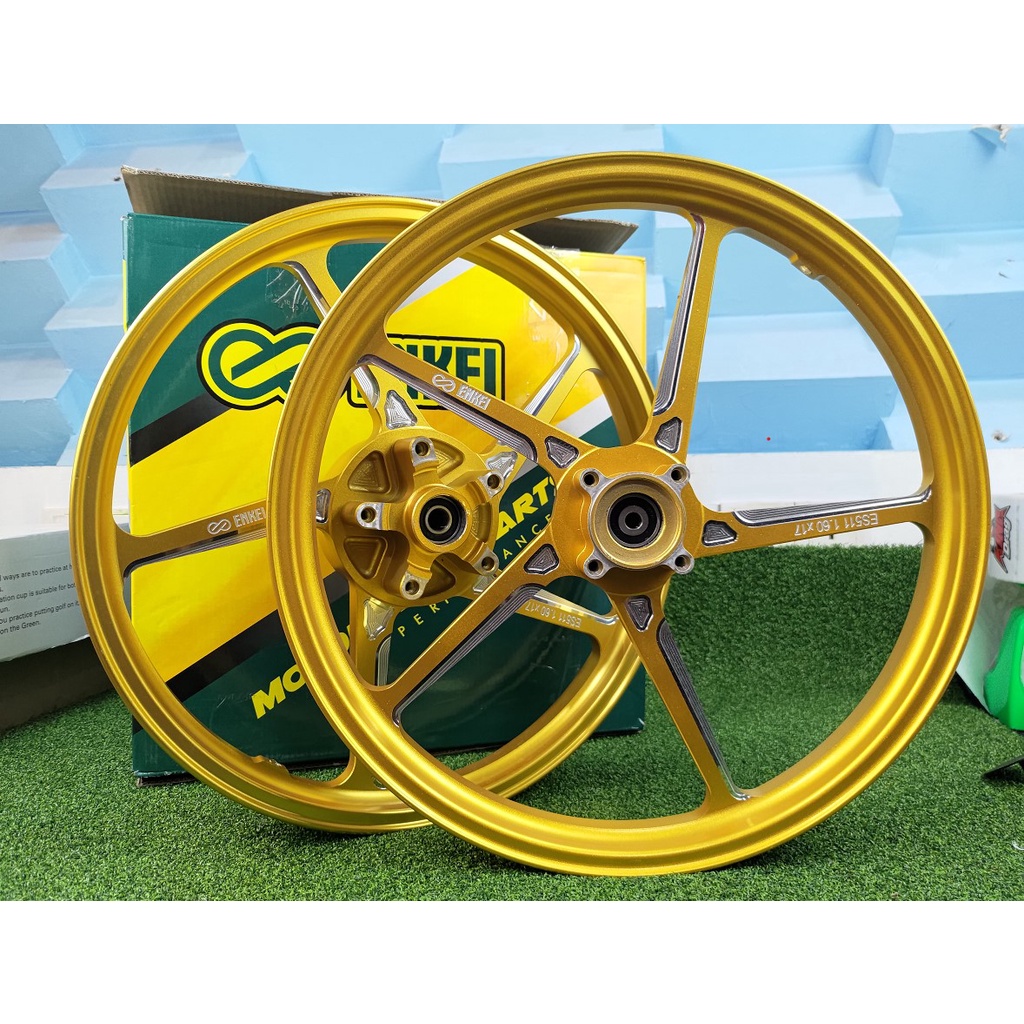 ENKEI FG511 Y15ZR Y15 Sport Rim ENKEI Rim Y15 140/160 17inch 5 Batang ...