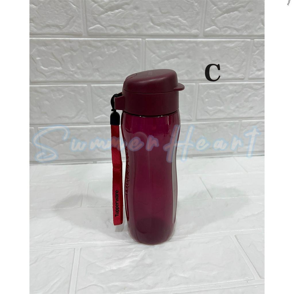 Tupperware Slim Eco Bottle 1L / 750ML / 500ML / 310ML Flip Top / with Straw / with Handle ...