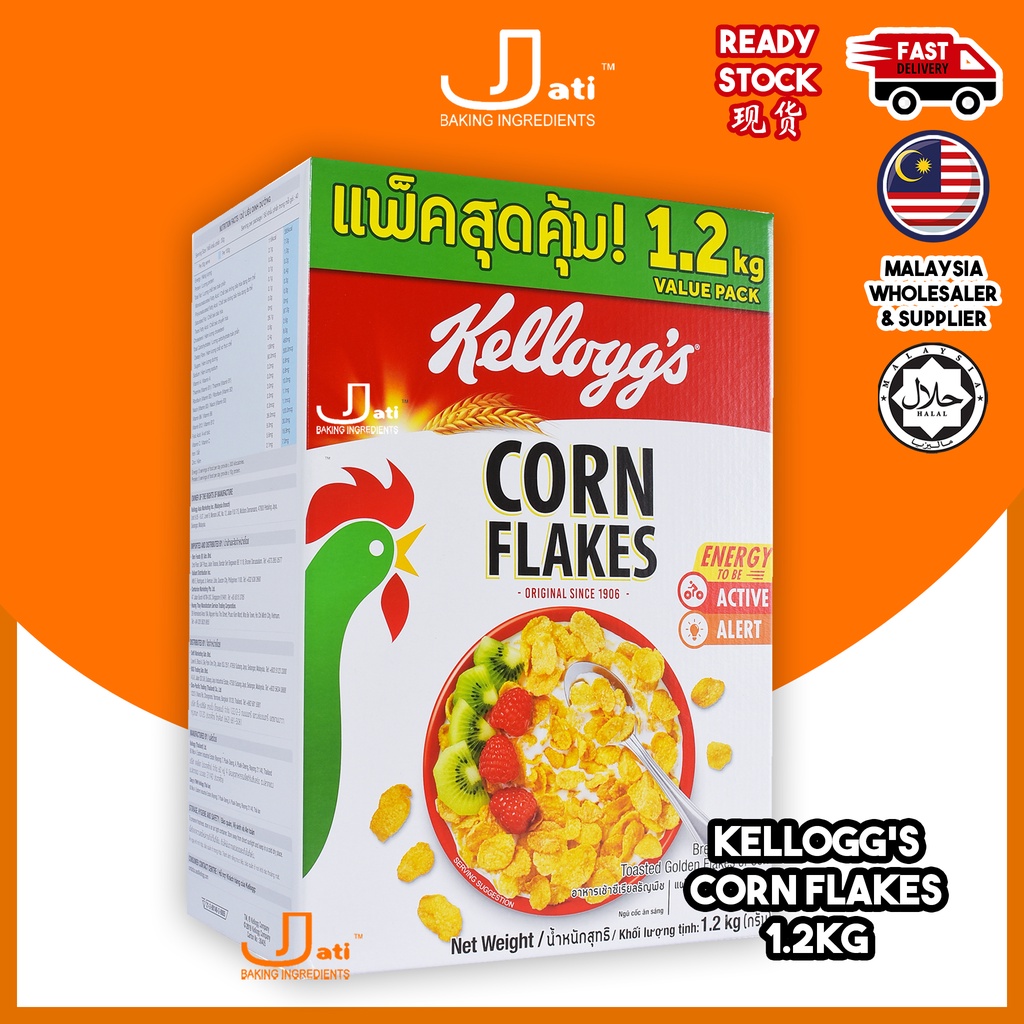[ READY STOCK ‼️ 现货 ‼️ ] KELLOGG'S CORNFLAKE 1.2KG 1 PACK | Shopee Malaysia