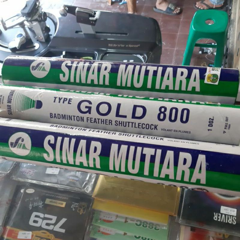 Shuttlecock Sinar Mutiara / Sm 800 Gold | Shopee Malaysia