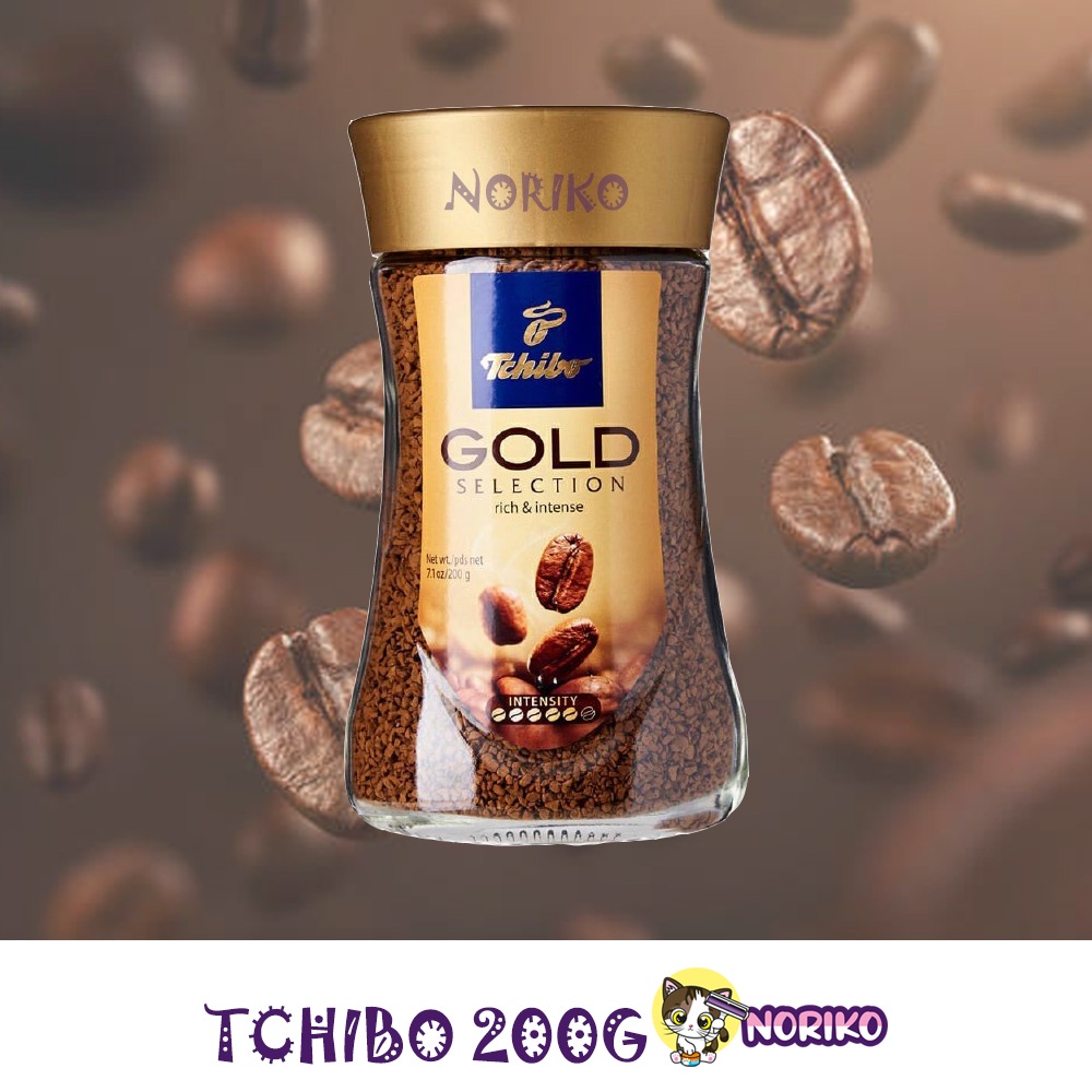 TCHIBO Gold Selection (Rich & Instense) Instant Coffee 100g/200g Bottle ...