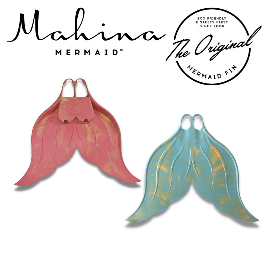 Mahina JUNIOR MER'FINS - CLASSIC SERIES Mermaid Tail Swim Diving Fin ...