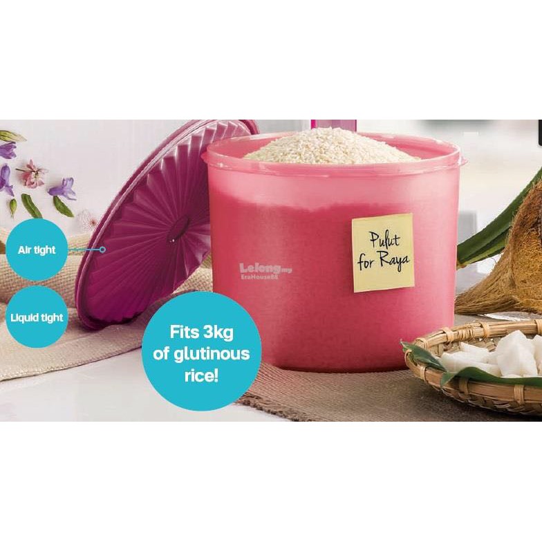 Tupperware Topper Deco Canister 3.9L OR Mini Deco Canister 600ml ...