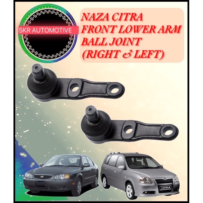NAZA CITRA, KIA SPECTRA,CAREN FRONT LOWER ARM BALL JOINT (RIGHT & LEFT ...