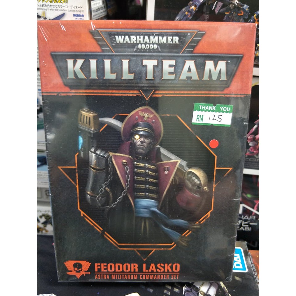 Warhammer 40K Kill Team Astra Militarum Commander Set Feodor Lakso ...