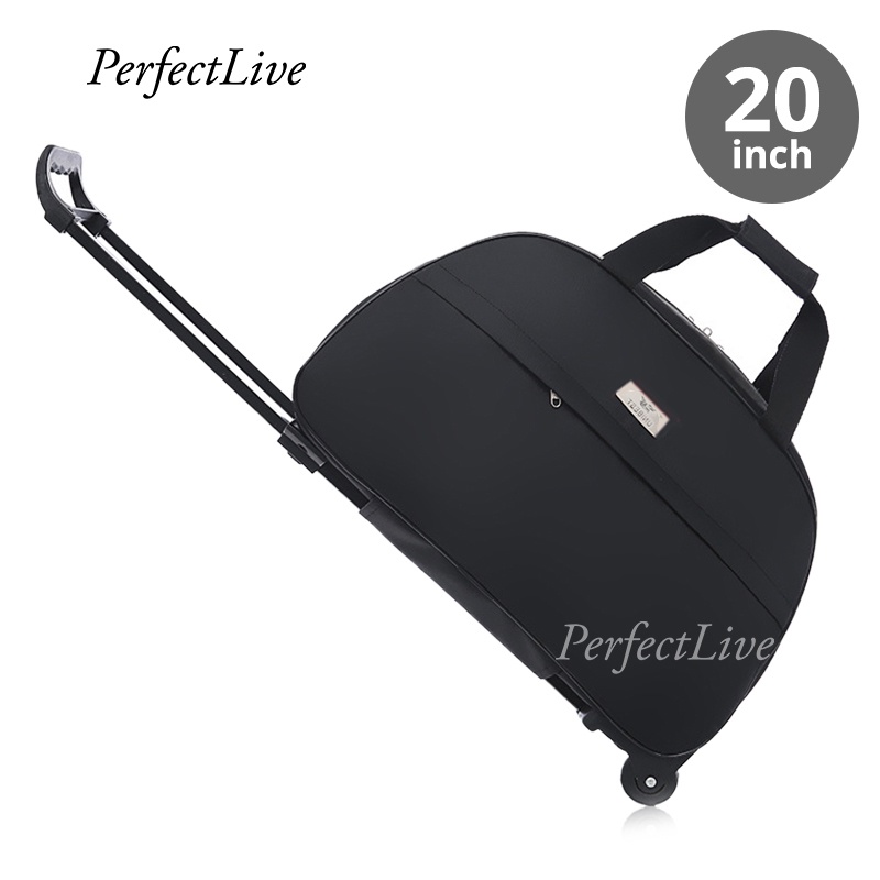 Perfect Travel Waterproof Luggage Cabin Size Fabric Bagasi Duffel Bag ...
