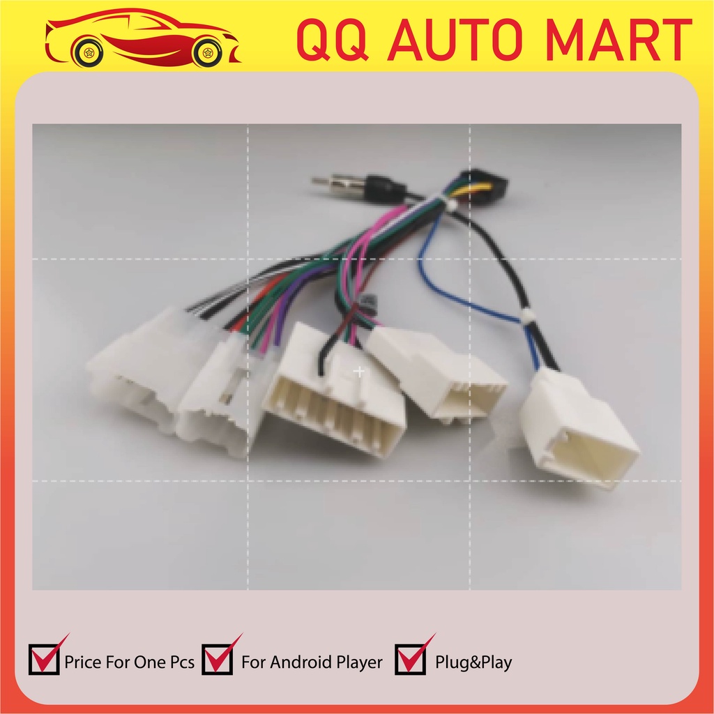 Toyota Android player Power Socket With Antena Adapter | Shopee Malaysia