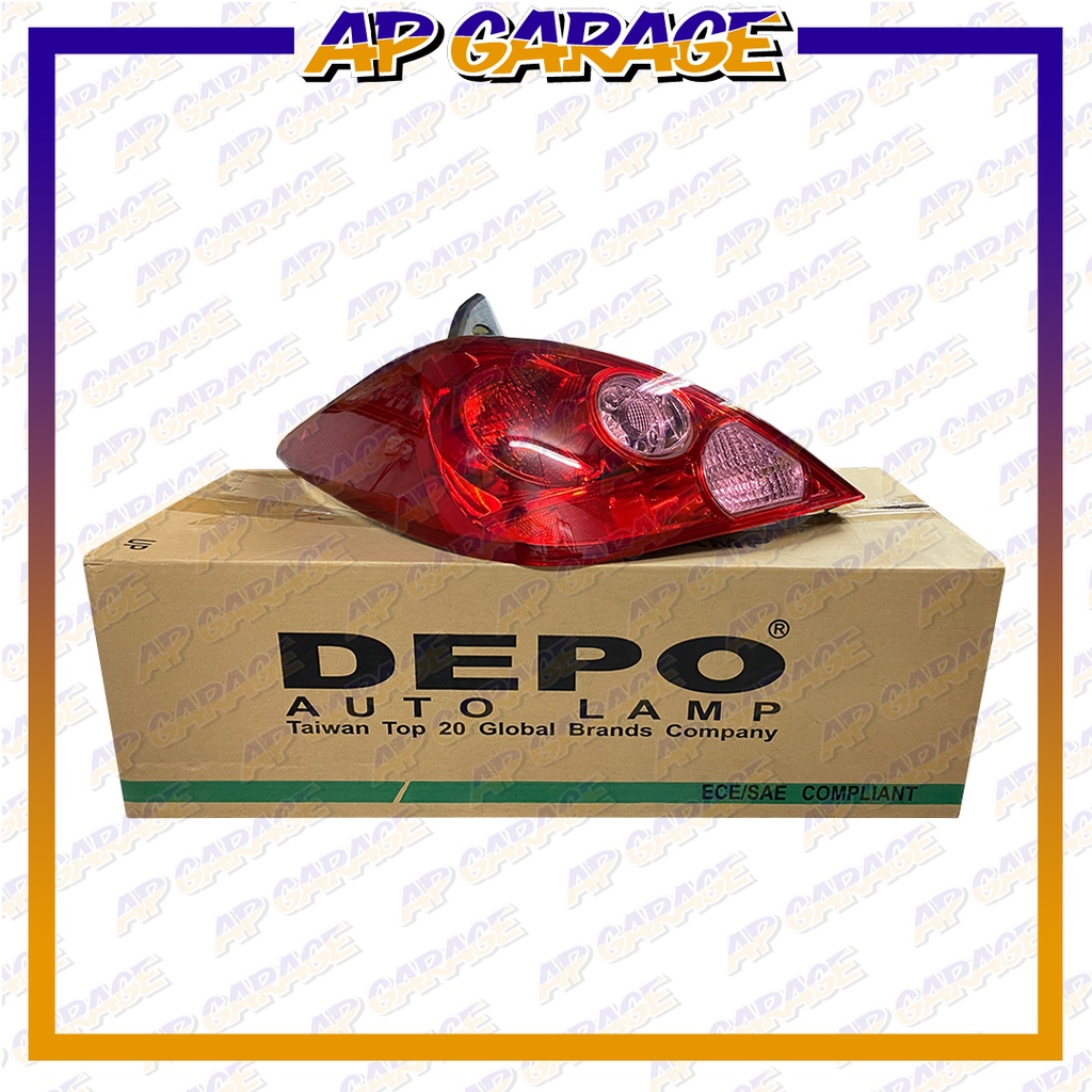 [ORIGINAL DEPO TAIWAN] Nissan Latio Rear Back Tail Lamp Lampu Belakang ...