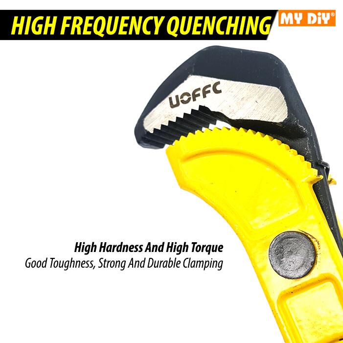 MYDIYHOMEDEPOT - Heavy Duty Ratchet Quick Wrench Rebar Pipe Wrench ...
