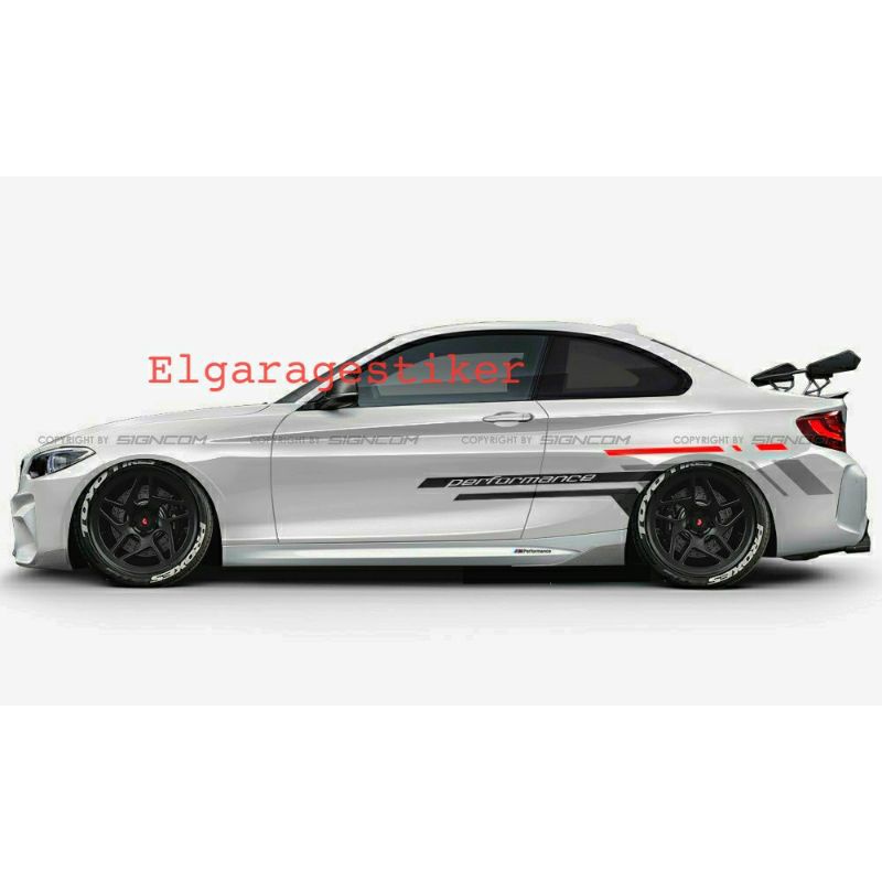 Sedan Car sticker cutting Car sticker sedan sticker stripe universal ...