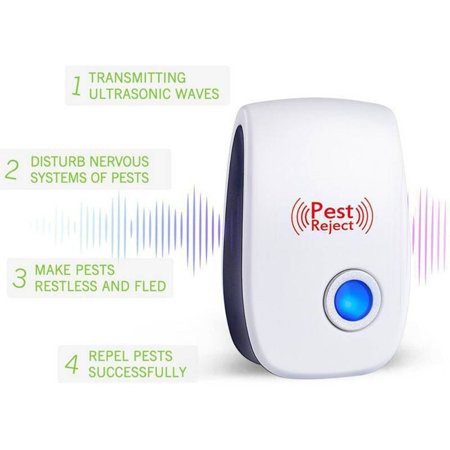 Flamejin00 [Ready Stock] Ultrasonic Pest Magnetic Repeller Insect ...