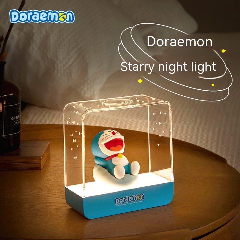 Doraemon Atmosphere Table Lamp LED Night Light Decoration Bedroom ...