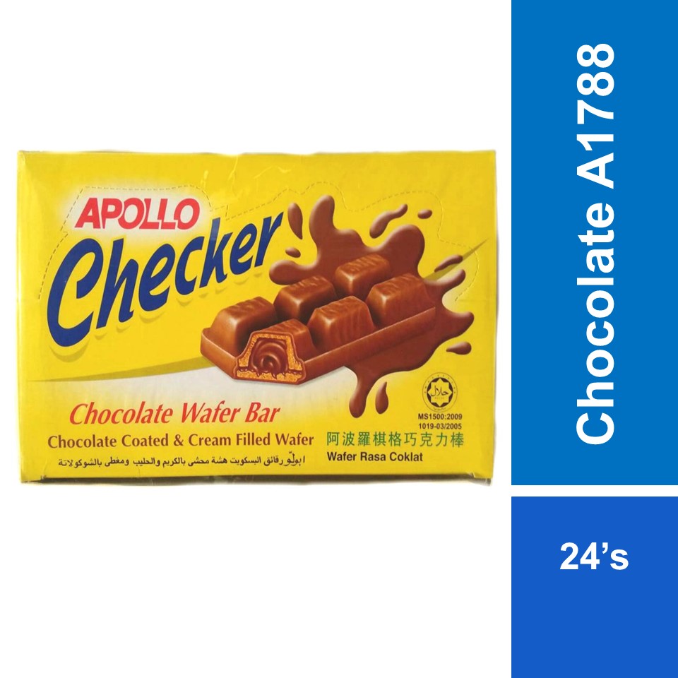 Apollo Checker Wafer A1788 24's | Shopee Malaysia