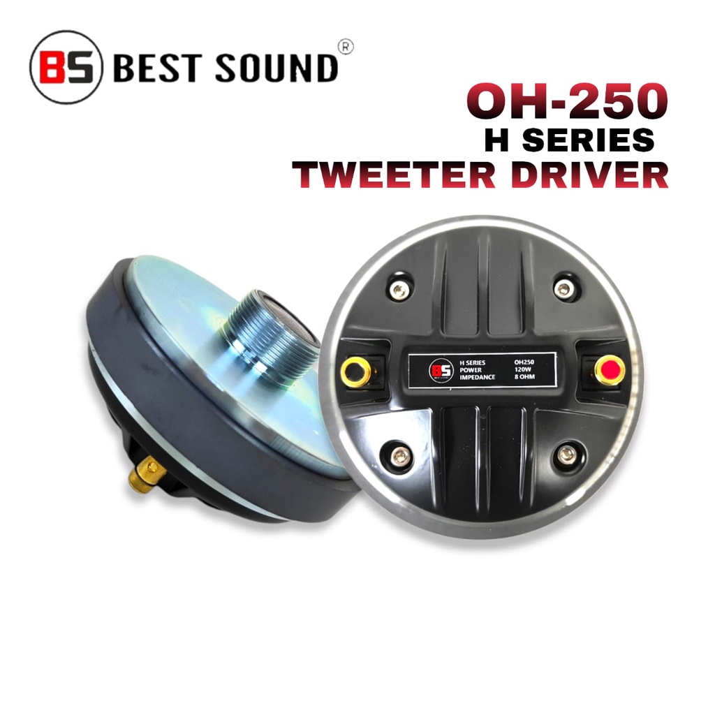 BS Best Sound BS-OH250 Heavy Titanium TWEETER DRIVER | Shopee Malaysia