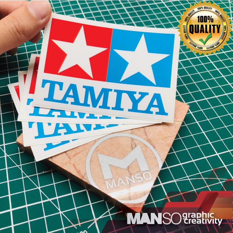TAMIYA LOGO Sticker Decal J060 | Shopee Malaysia