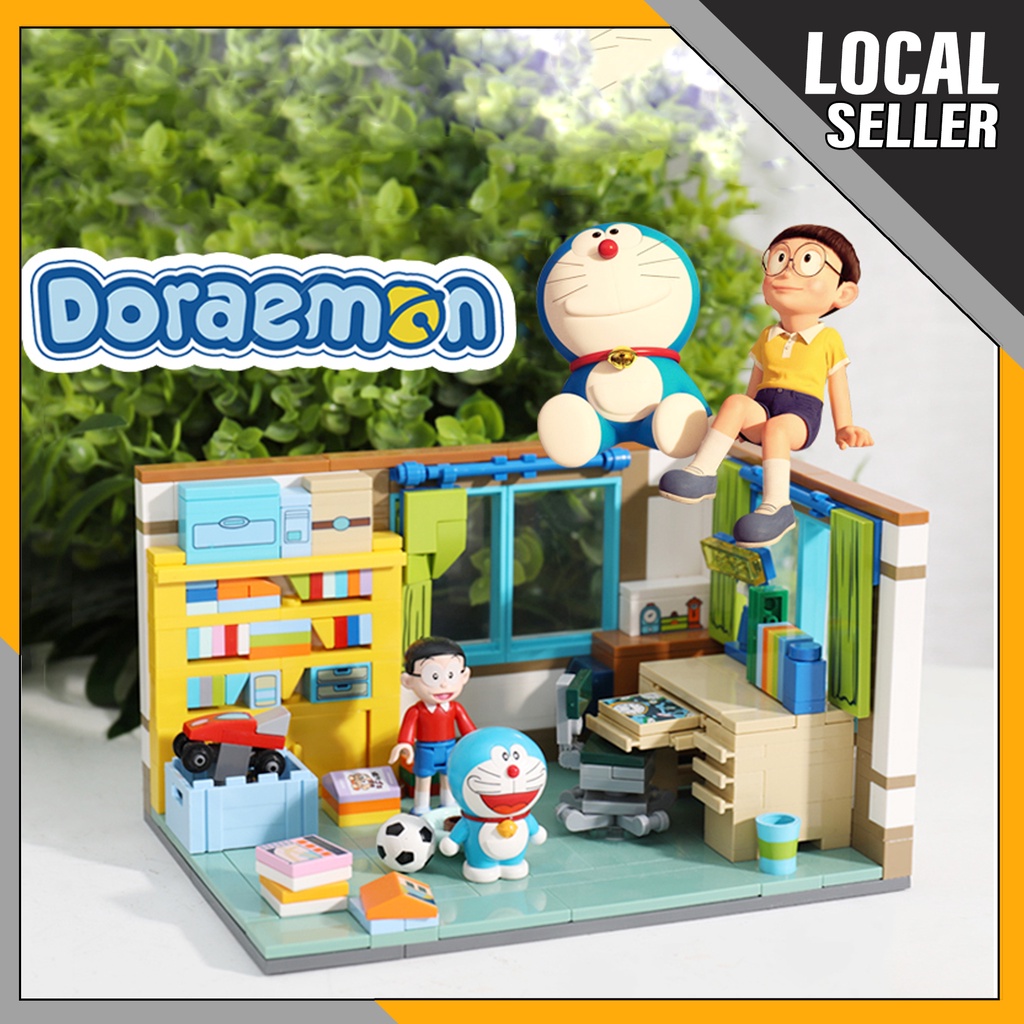 🔥 Local Seller 🔥Building Blocks Keeppley Doreamon Nobita Doraemon Room ...